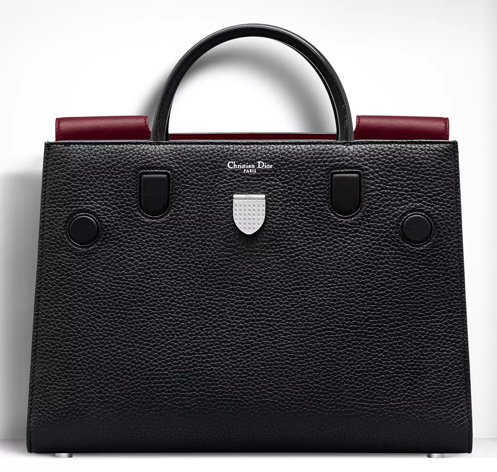 Christian-Dior-Grande-Bolso-Diorever-Negro-Contraste