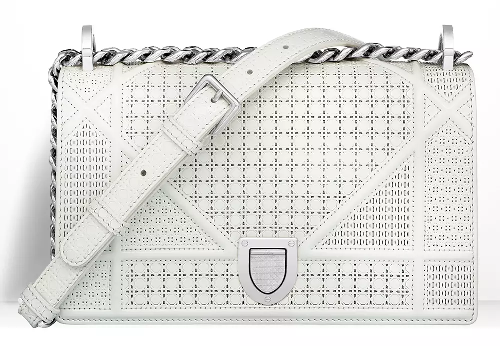 Christian-Dior-Pequeno-Diorama-Bolso-Branco