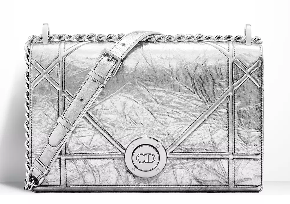 Christian-Dior-Diorama-Bolso-Plata