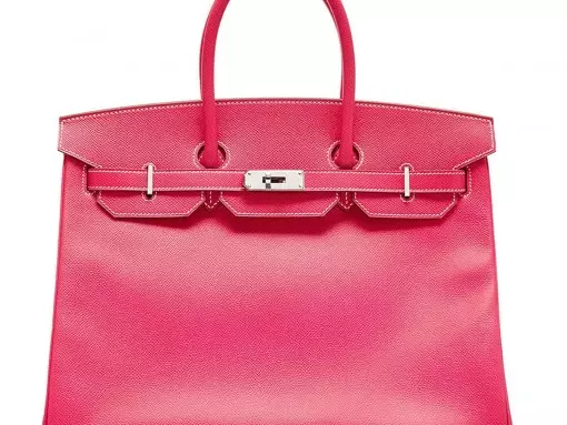 Hermès Birkin в розова кожа за балончета