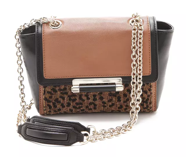 Diane von Furstenberg 440 Mini Leopard Poltsa