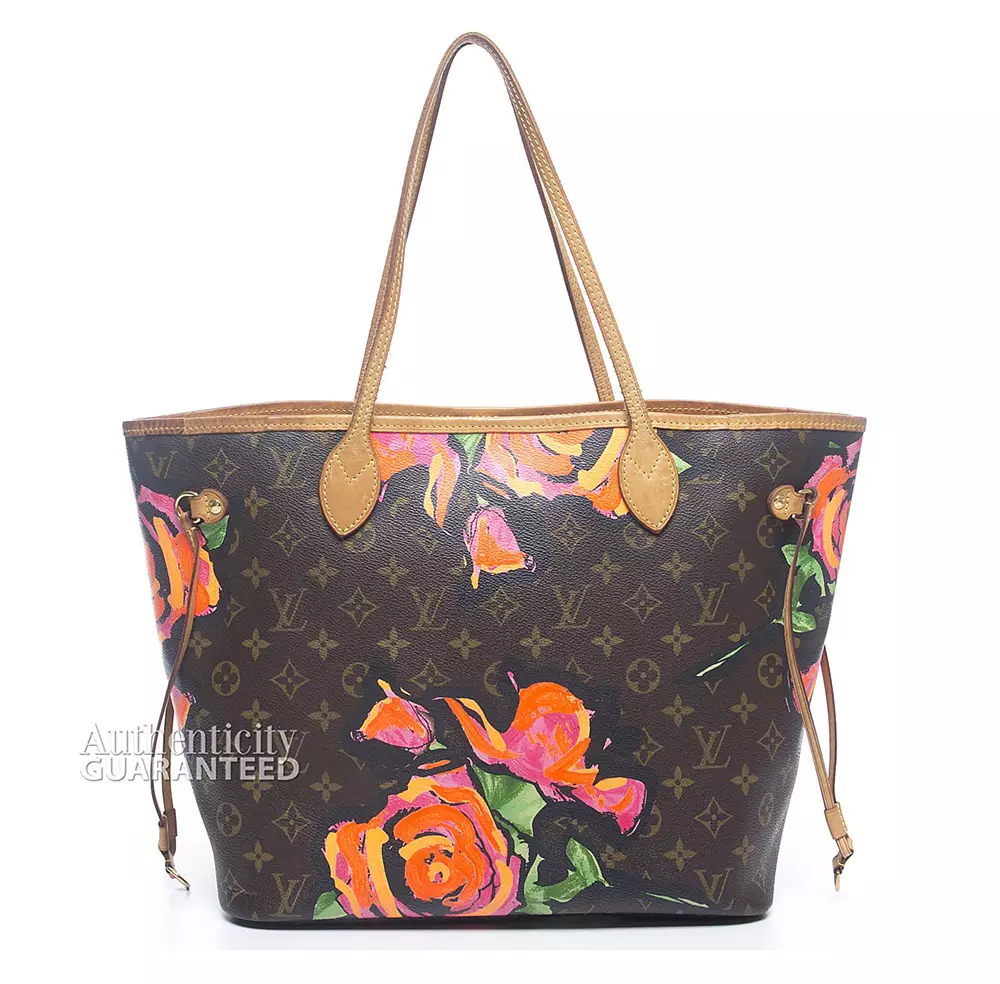 Louis Vuitton Graffiti Roses Neverfull Tote, $2,308 Bluefly-ის მეშვეობით