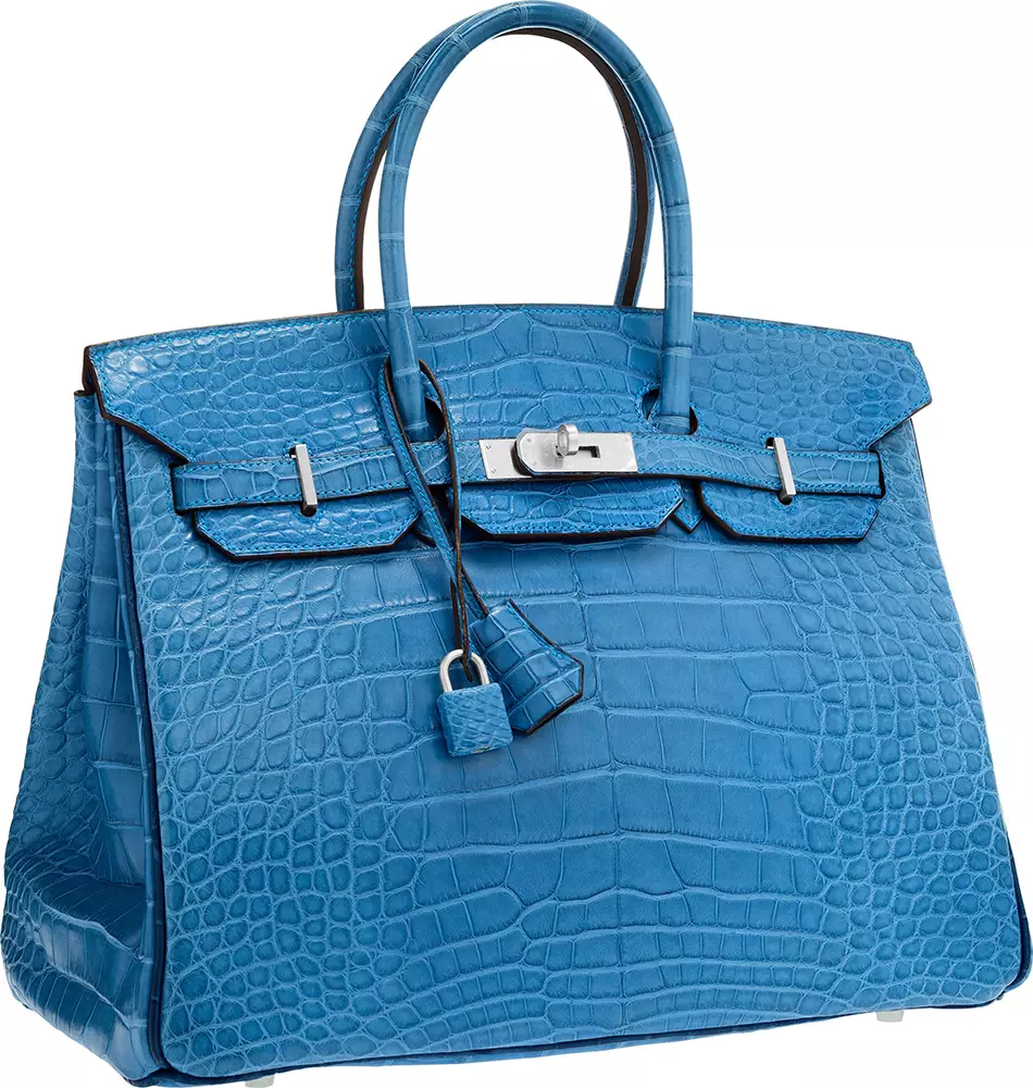 Hermès 35cm Pesanan Khas Matte Alligator Birkin, Bidaan Bermula pada $25,000 melalui Lelongan Warisan