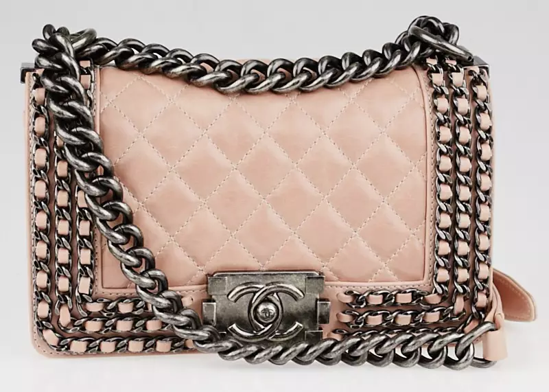 Chain Chain-Trim Boy Bag, $4,900 Yoogi's Closet-ით