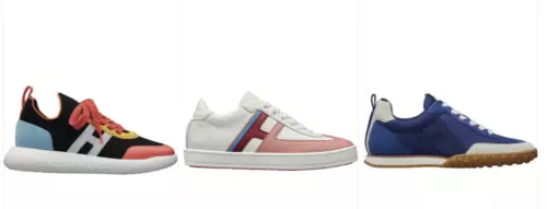 Hermes Spring-Summer 2021 Sneakers. Litrato pinaagi sa Tag-Walk.com