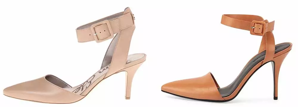 Sam Edelman Okala Pumps $110 sa pamamagitan ng Zappos Alexander Wang Lovisa Leather Pointed-Toe Pump $495 sa pamamagitan ng Bergdorf Goodman