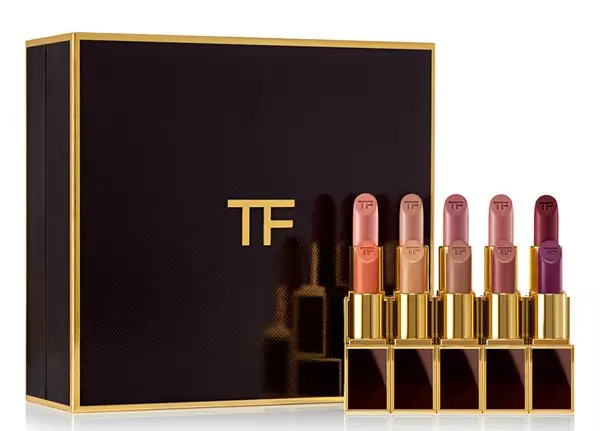 Tom-Ford-Lipoj-kaj-Knaboj-10-Pecoj-Lipruĝo-Kolekto