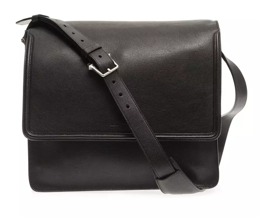 Alexander McQueen Leren Messenger