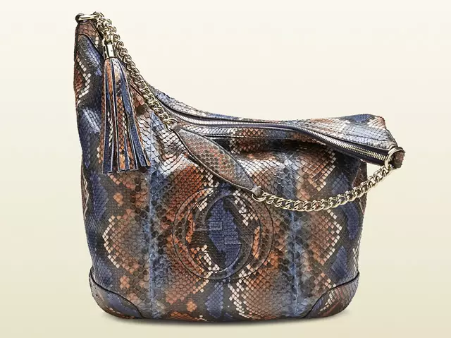 Tas Gucci Soho Python Pundhak