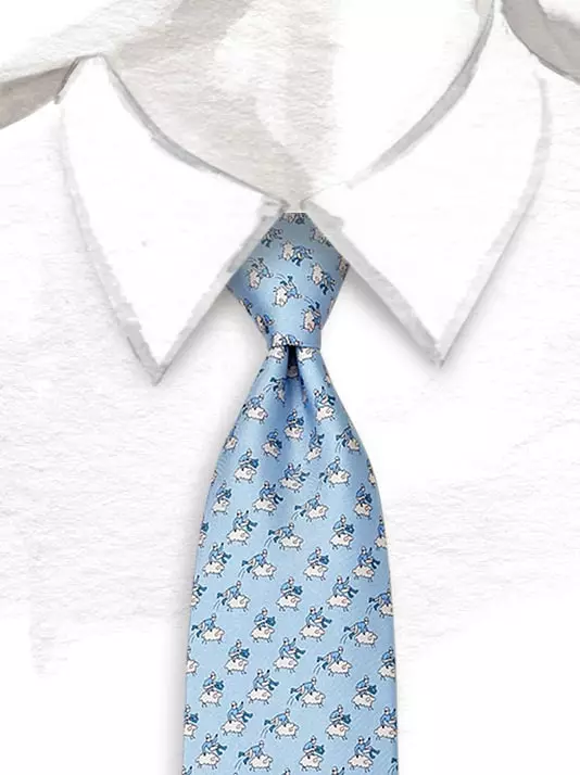 Hermes Saute-Mouton Tie