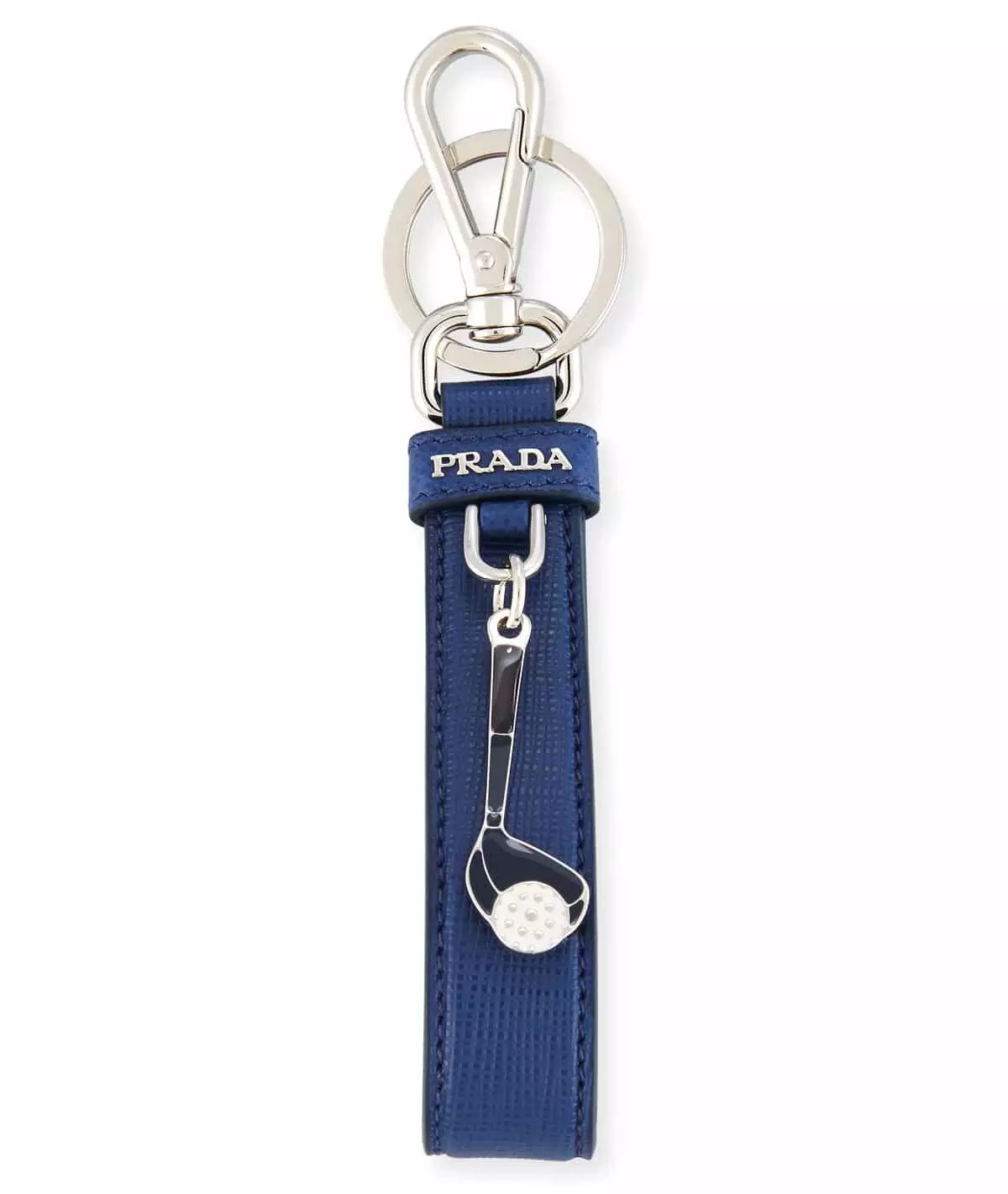 Privjesak za ključeve Prada Saffiano Golf Charm