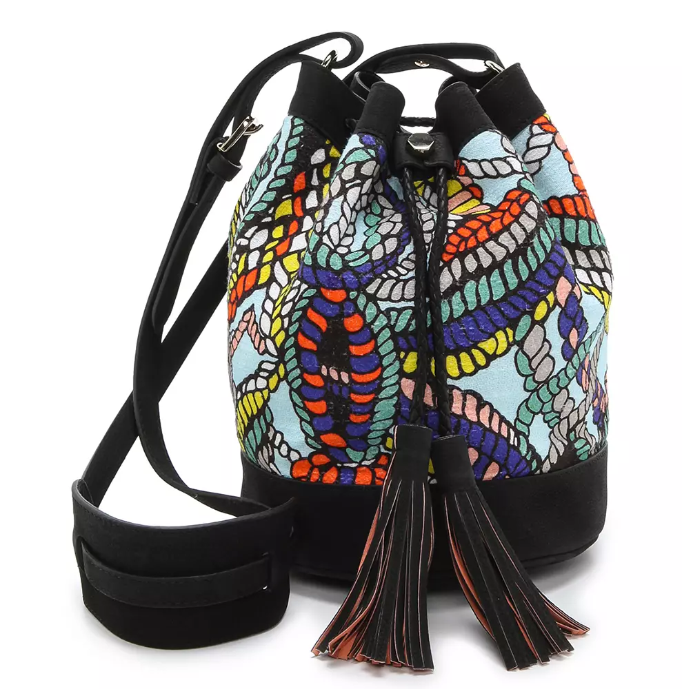 MSGM Printed Bucket Bag