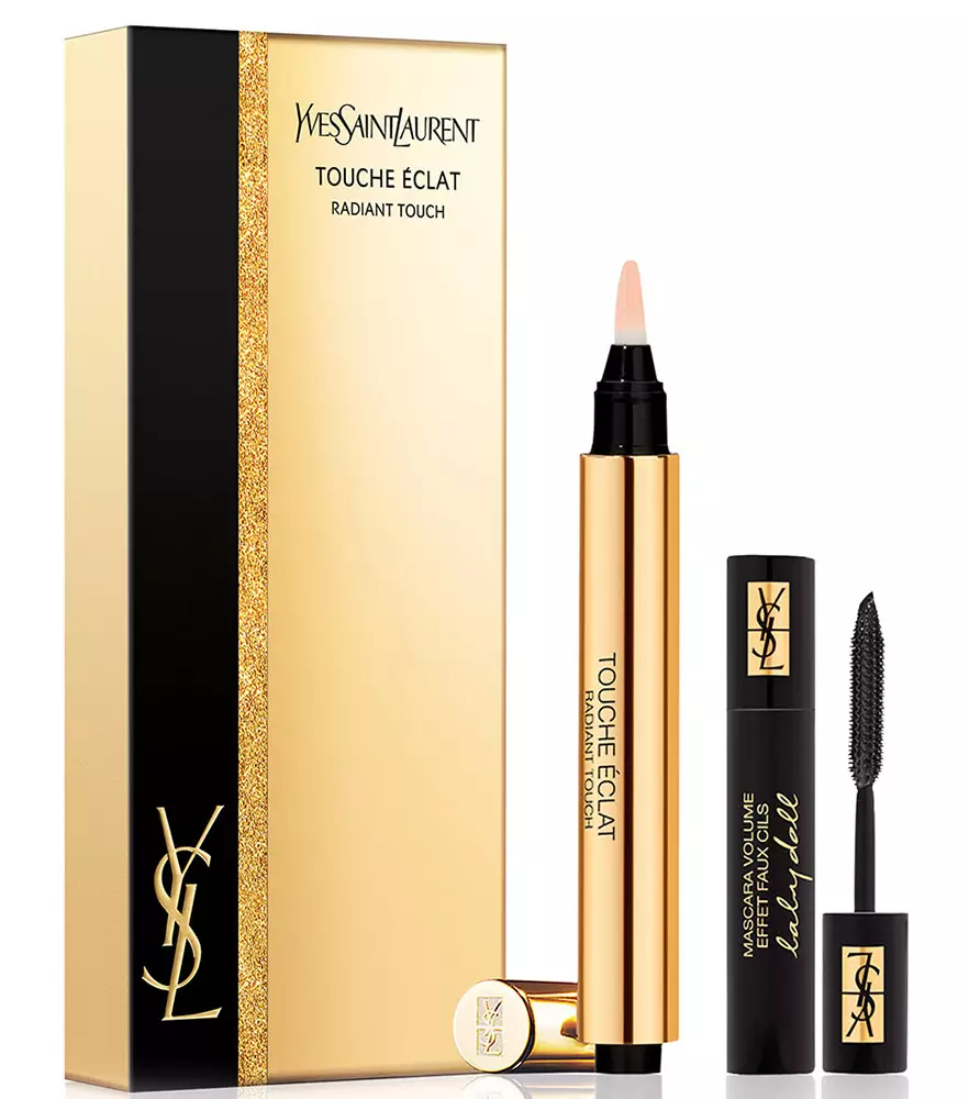 Yves Saint Laurent Touche Eclat iyo Faux Cils Mascara Gift Set