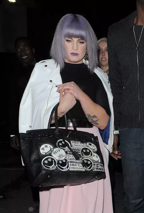 Ang Maraming Bag ng London Fashion Week Fall 2014 Celebs-9