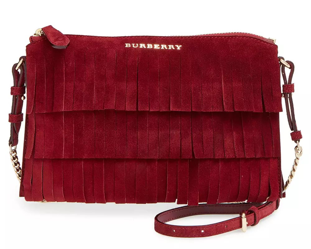 Burberry-Peyton-Fringe-Suede-Crossbody-Taška