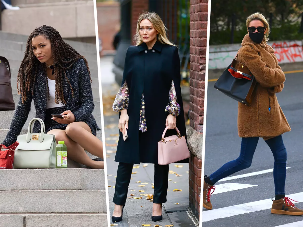 Celebs genietsje fan it hjerstwaar mei keuzes fan Louis Vuitton, Tory Burch en Dior