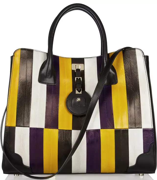 Jason Wu Jourdan Striped Eel Tote