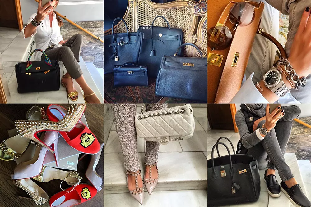 Instagram Handbag Selebriti mjsilicia