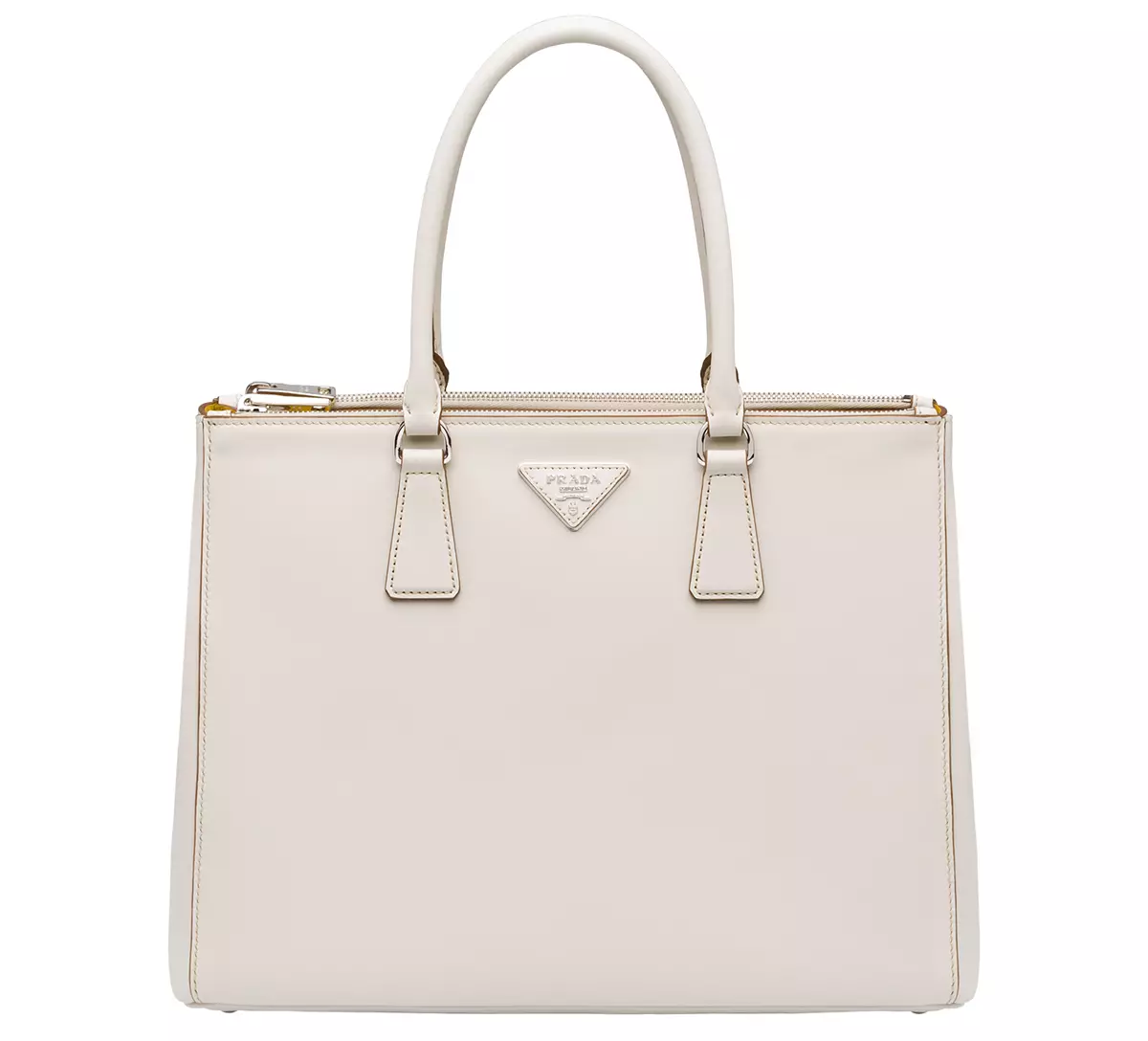 Prada Galleria Bag Chalk White