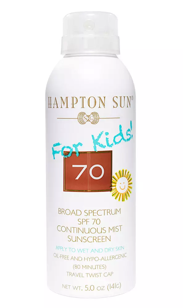 Hampton Sun Continuous Mist слънцезащитен крем SPF 70