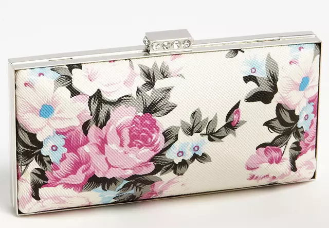 Tasha Flower Box Clutch