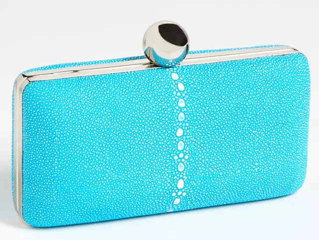 Milly Madison Shagreen Minaudiere