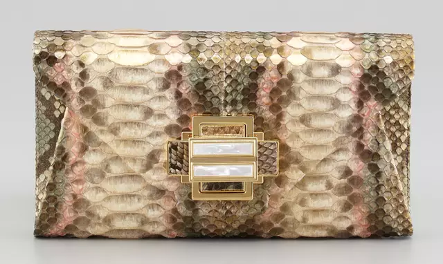 Kara Ross Electra ခေတ်ဟောင်း Python Clutch