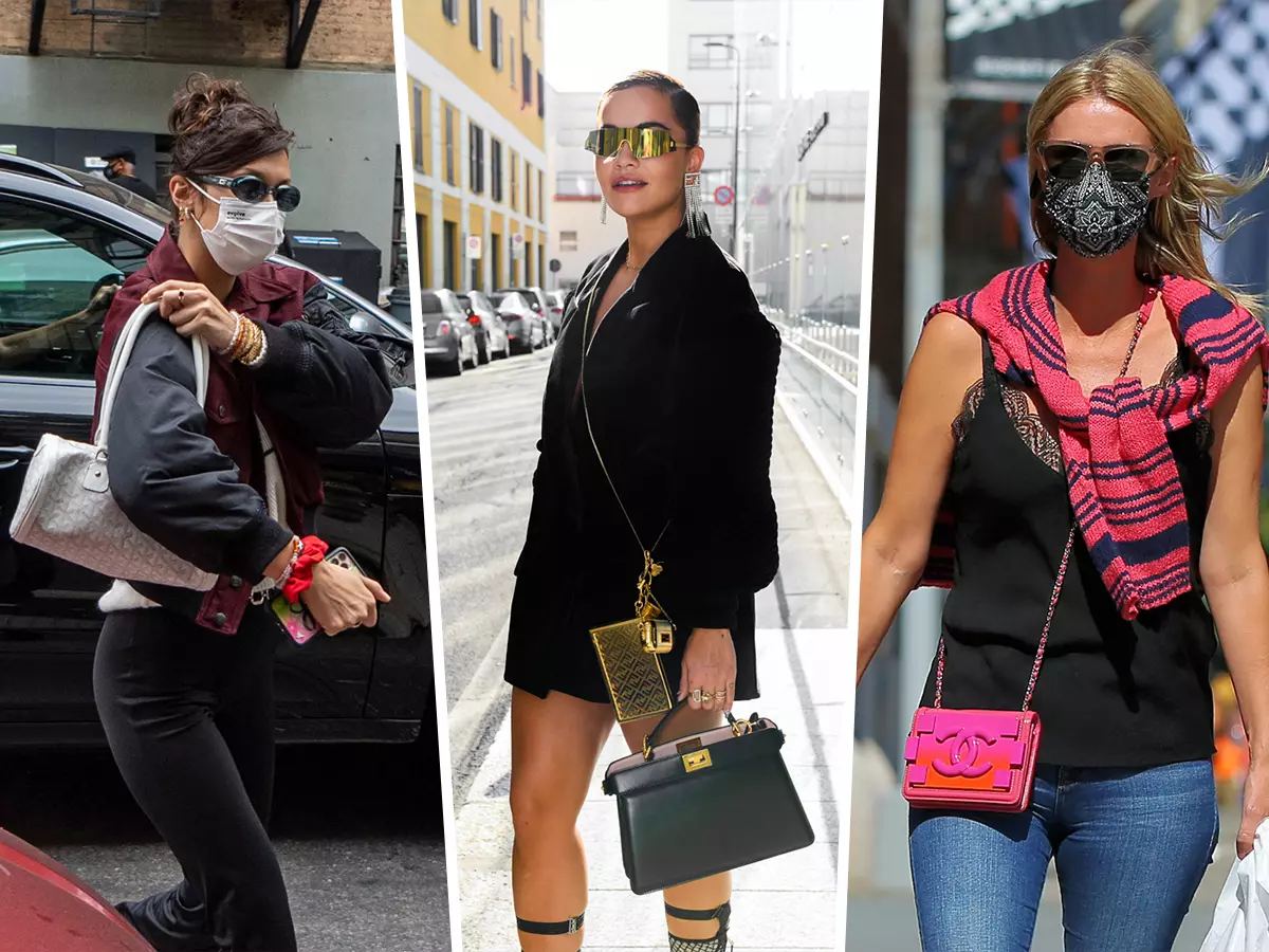 Celebs Flock rau Milan Fashion Week rau Fendi Lub Caij Nplooj Hlav 2021 Qhia